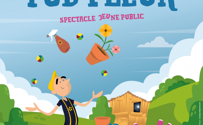 Ari Pod'fleur - Spectacles magie enfants par Le Mâle Adroit