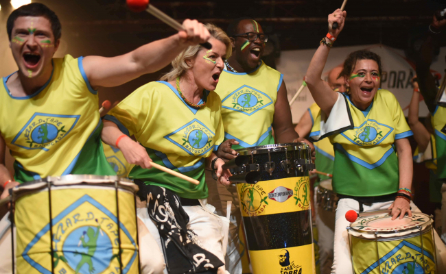 Batucada Lézard de Rio - Animation Déambulatoire par Lézard Tape