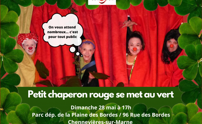 Le petit chaperon rouge se met au vert - Clown par Cie Corossol