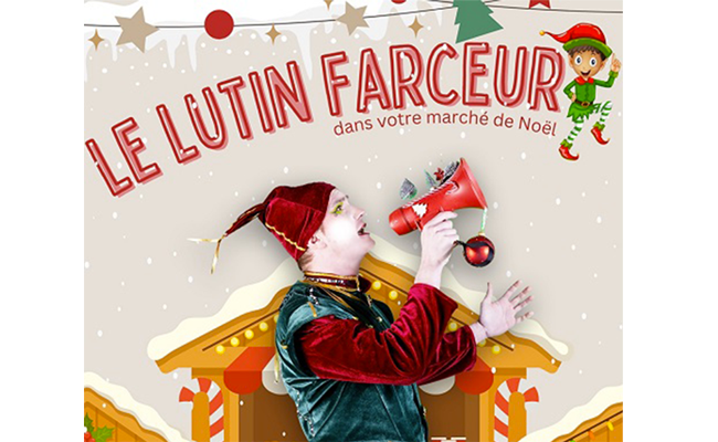 Animation de Noël : Le lutin farceur - Spectacle de rue déambulatoire ...