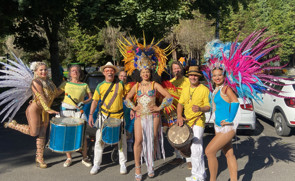 Batucada pro Brésil parade lumineuse, spectacle, animation - Fanfare et ...